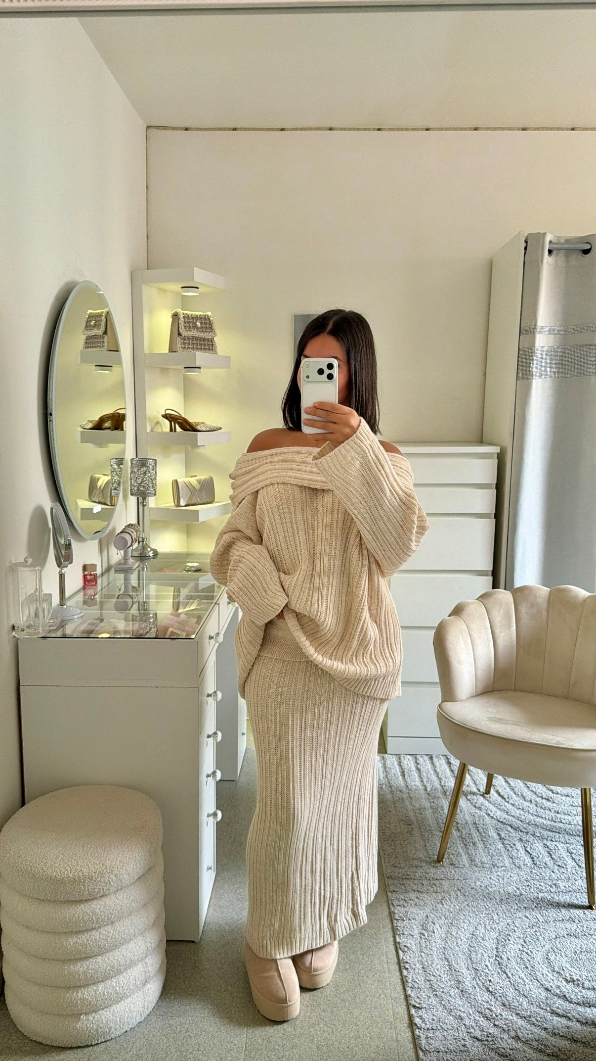 Ensemble Asma beige – Al nisa